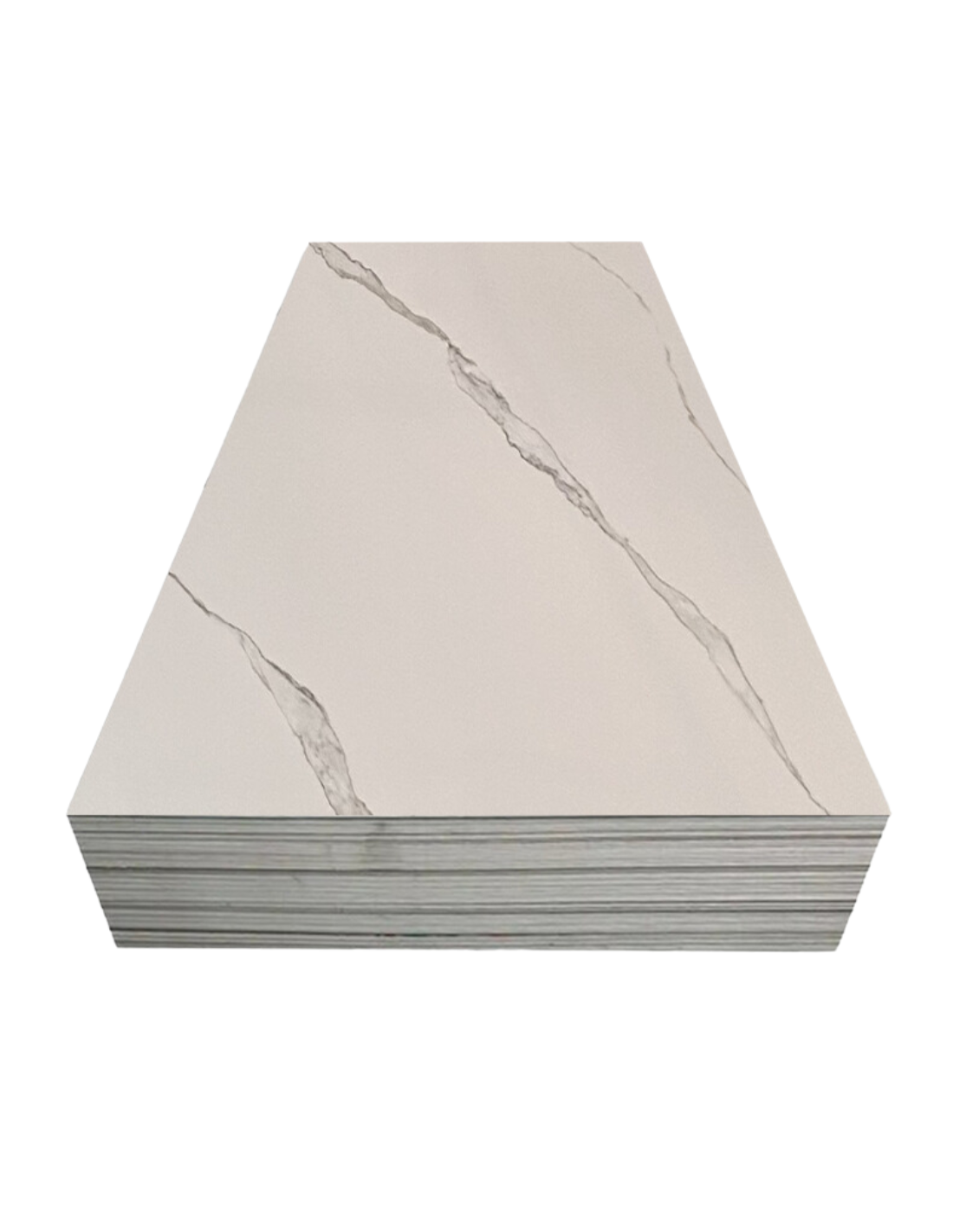 Plancha PVC Tipo Mármol UV